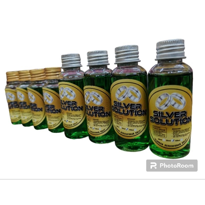 SILVER SOLUTION/ CECAIR KILAT SILVER/KAIN KILAT POLISH (PERAK/EMAS/BATU ...