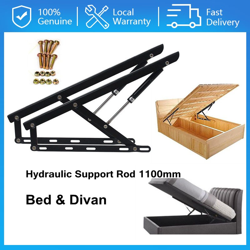 1100mm Hydraulic Pressure Support Rack Hydraulic Support Rod For Bed ...