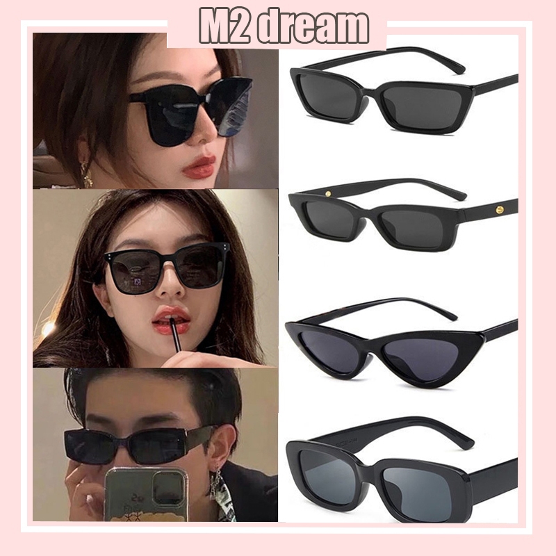 Jennie's Same Style Sunglasses Small Frame Hip-Hop Sunglasses Fashion ...