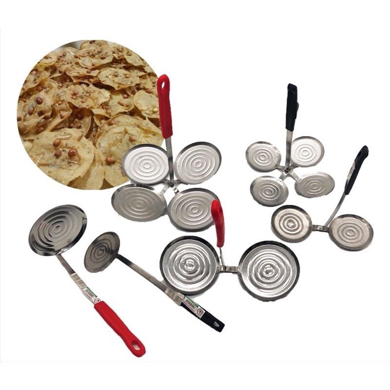 Horse Brand Stainless Steel Double Dent Kuih Rempeyek Mold/Rempeyek ...