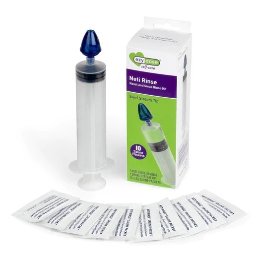 Ezy Dose Neti Rinse Kit ( relief nasal congestion, allergies) | Shopee ...