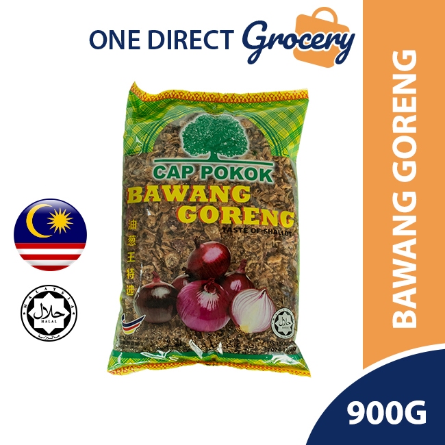 Cap Pokok Halal Fresh Fried Onion ( Bawang Goreng ) 450gm/900gm ...