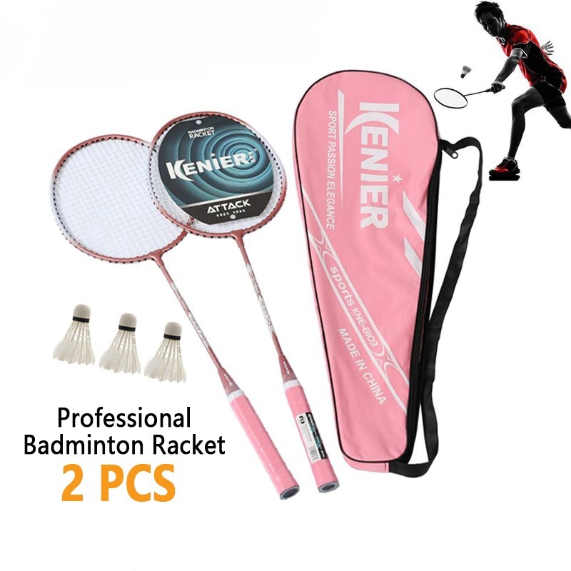 Badminton Racquet Alloy Lightweight Shaft Badminton Racket Student ...