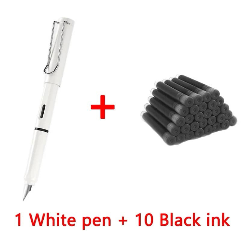 FOUNTAIN PEN EF NIP with ink ( 1 set ) | Shopee Singapore
