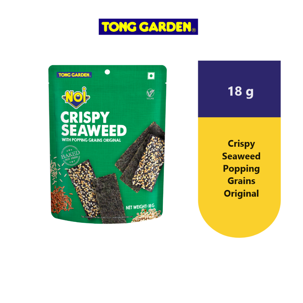 NOI Crispy Seaweed with Popping Grains (18g) | Shopee Singapore