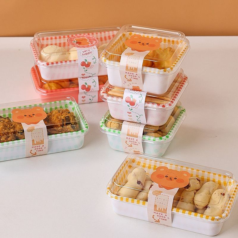 RORA - (10 Pcs) Tiramisu Japanese Cake Box | Bento Cake Box | Mini ...