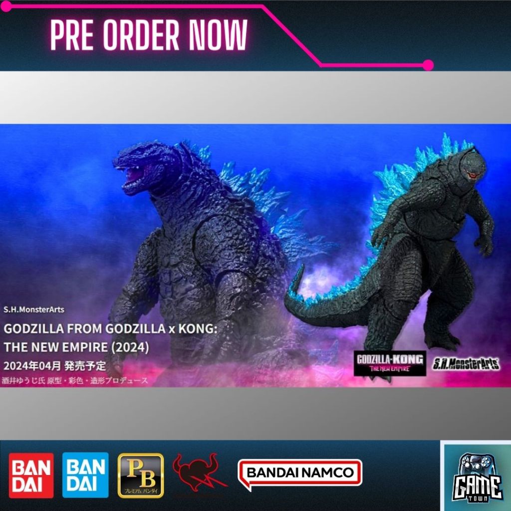 Bandai Tamashii SHM S.H.MonsterArts Godzilla [Godzilla x Kong : The New ...