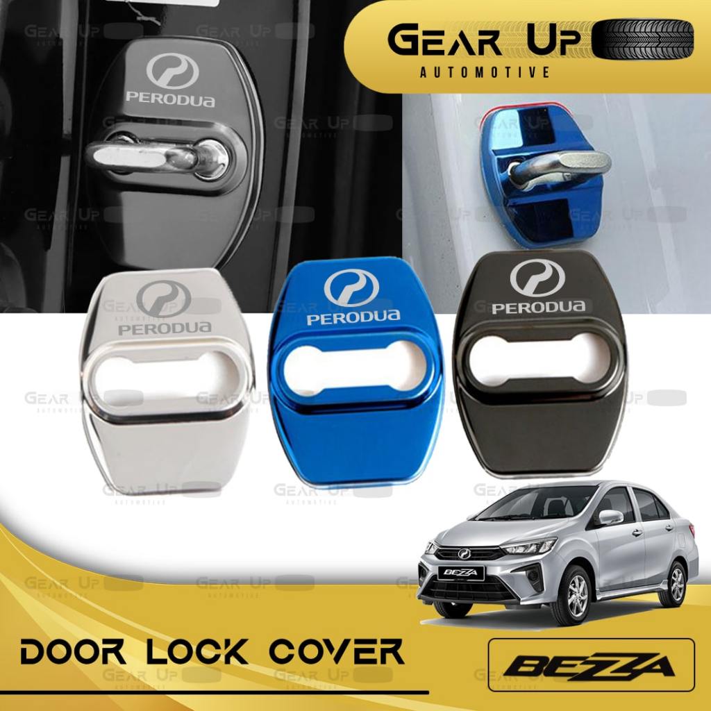 [DOOR LOCK COVER] Perodua BEZZA Accessories Accessori Bodykit Aksesori ...