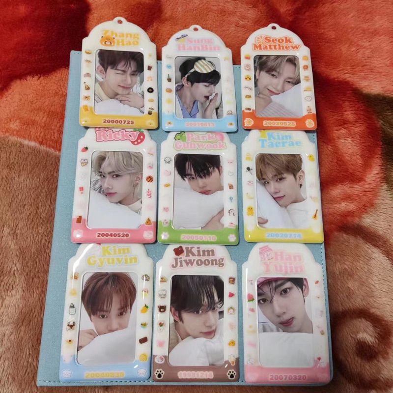 FANMADE ZB1 PC HOLDER - ZHANGHAO HANBIN MATTHEW RICKY GUNWOOK TAERAE ...