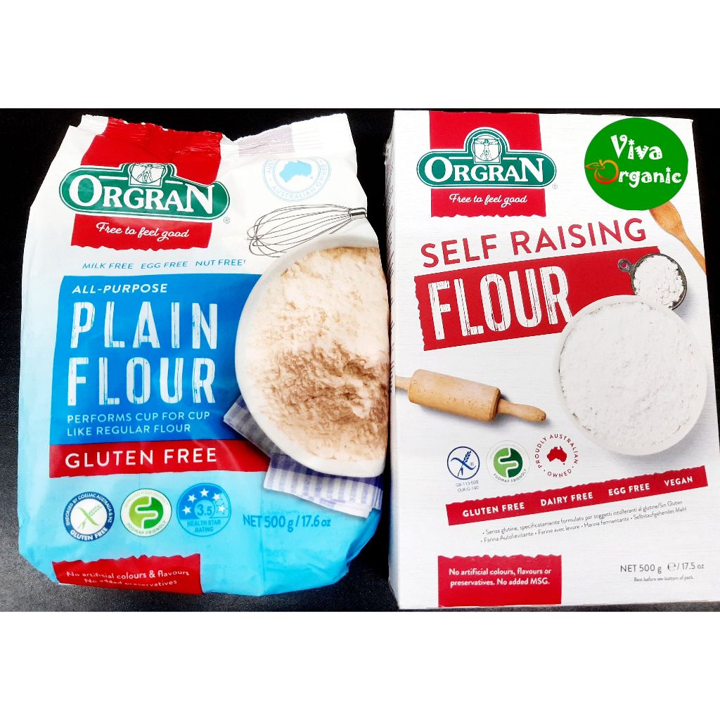 Orgran Gluten Free Self Raising Flour / Plain Flour | Shopee Singapore