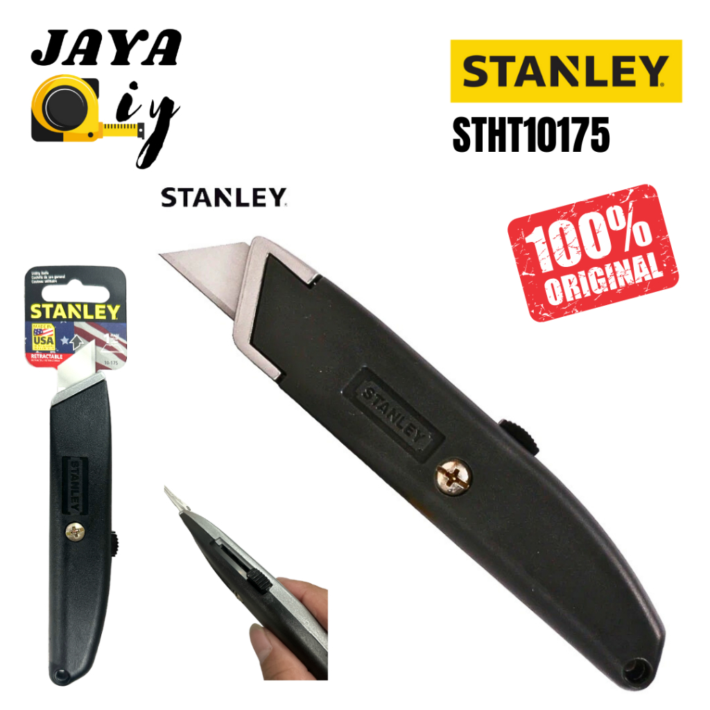 STANLEY 6-1/8" Retractable Utility Knife Cutter (10-175) ( STHT10175 ...