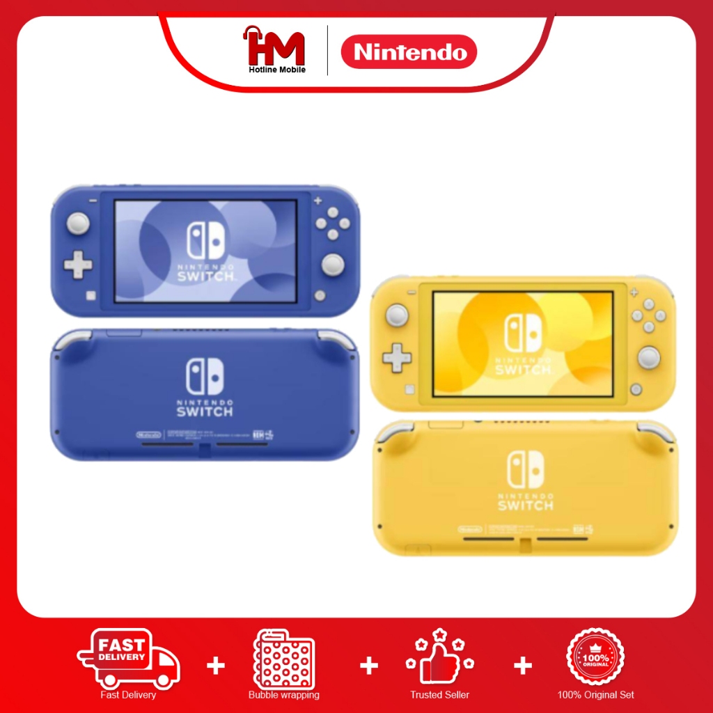 Nintendo Switch Lite (Yellow / Blue) | Shopee Singapore