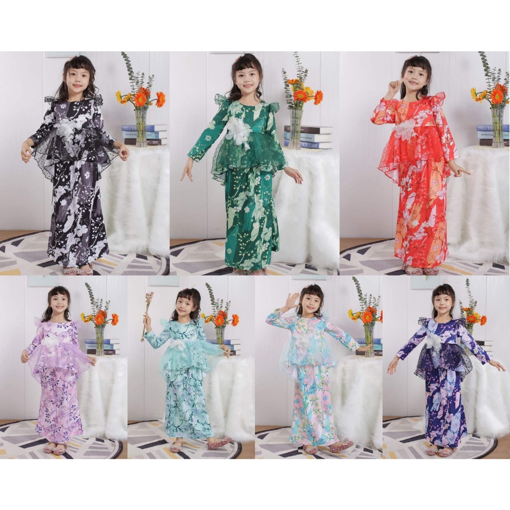 RAYA KIDS MODERN J&Y BAJU RAYA MODERN A-22080 | Shopee Singapore