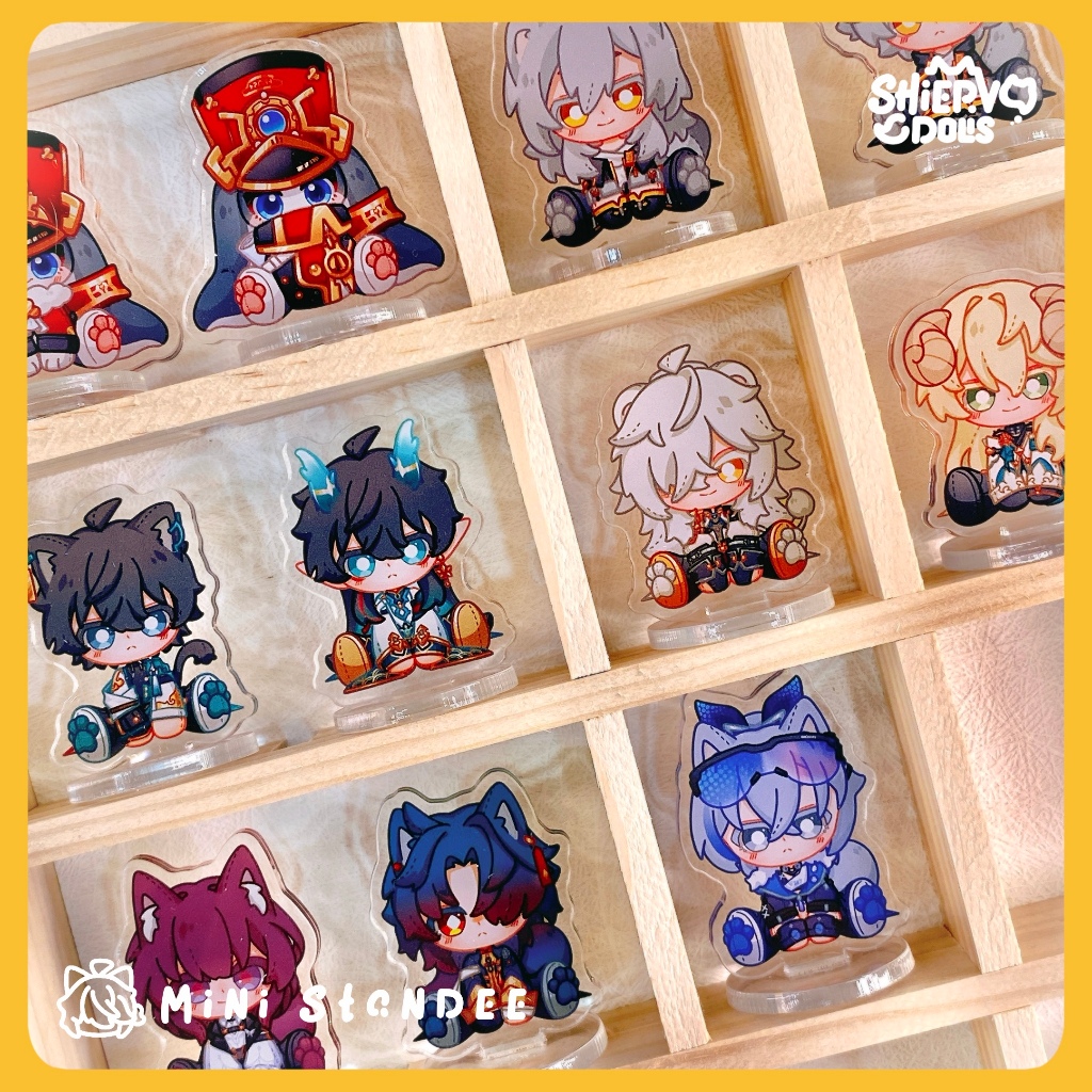 [Shiervodolls] HSR 4cm Mini Standee | Honkai Star Rail 崩坏星穹铁道 | Shopee ...