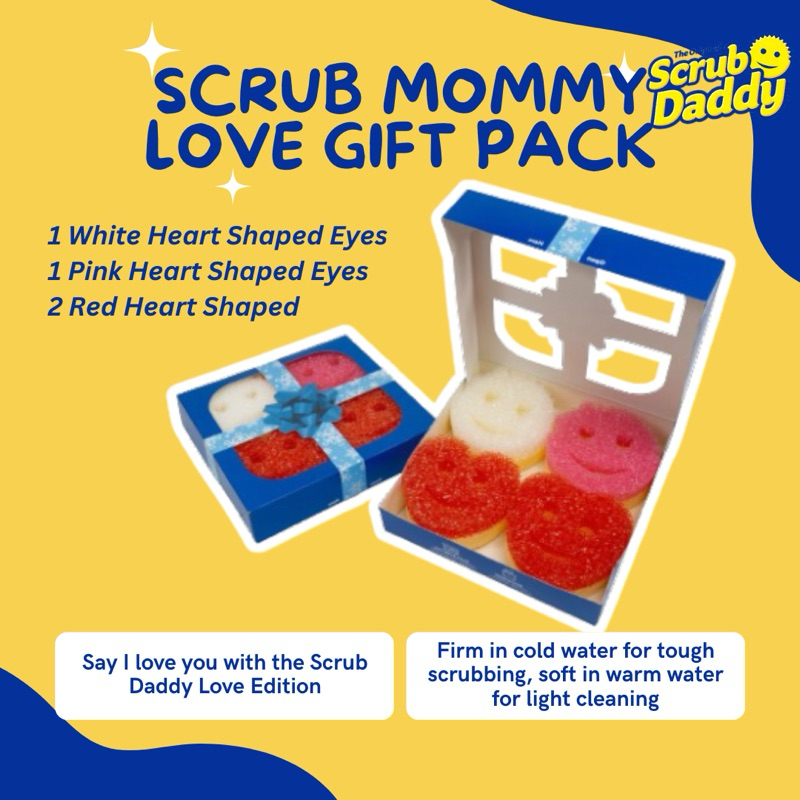 Scrub Daddy Pack Scrub Daddy & Scrub Mommy | Shopee Singapore