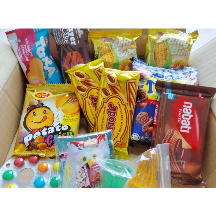 snack box box present box biscuit box biskut candy apollo corn jagung ...