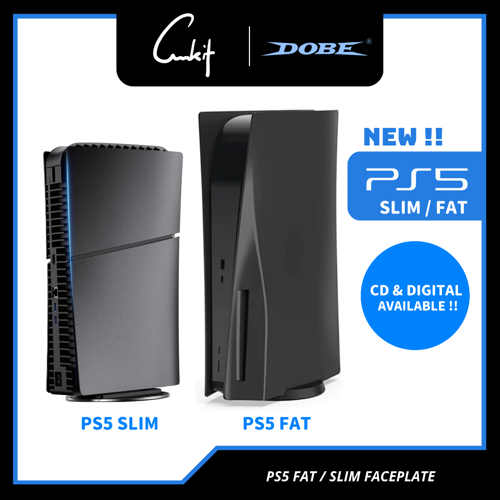 DOBE PS5 FAT Cover PS5 SLIM Cover PS5 CD Version Cover PS5 Digital ...