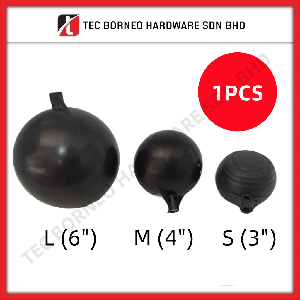 TEC [1 PC] 3" 4" 6" PVC Float Ball for Float Valve Cistern and Tank ...