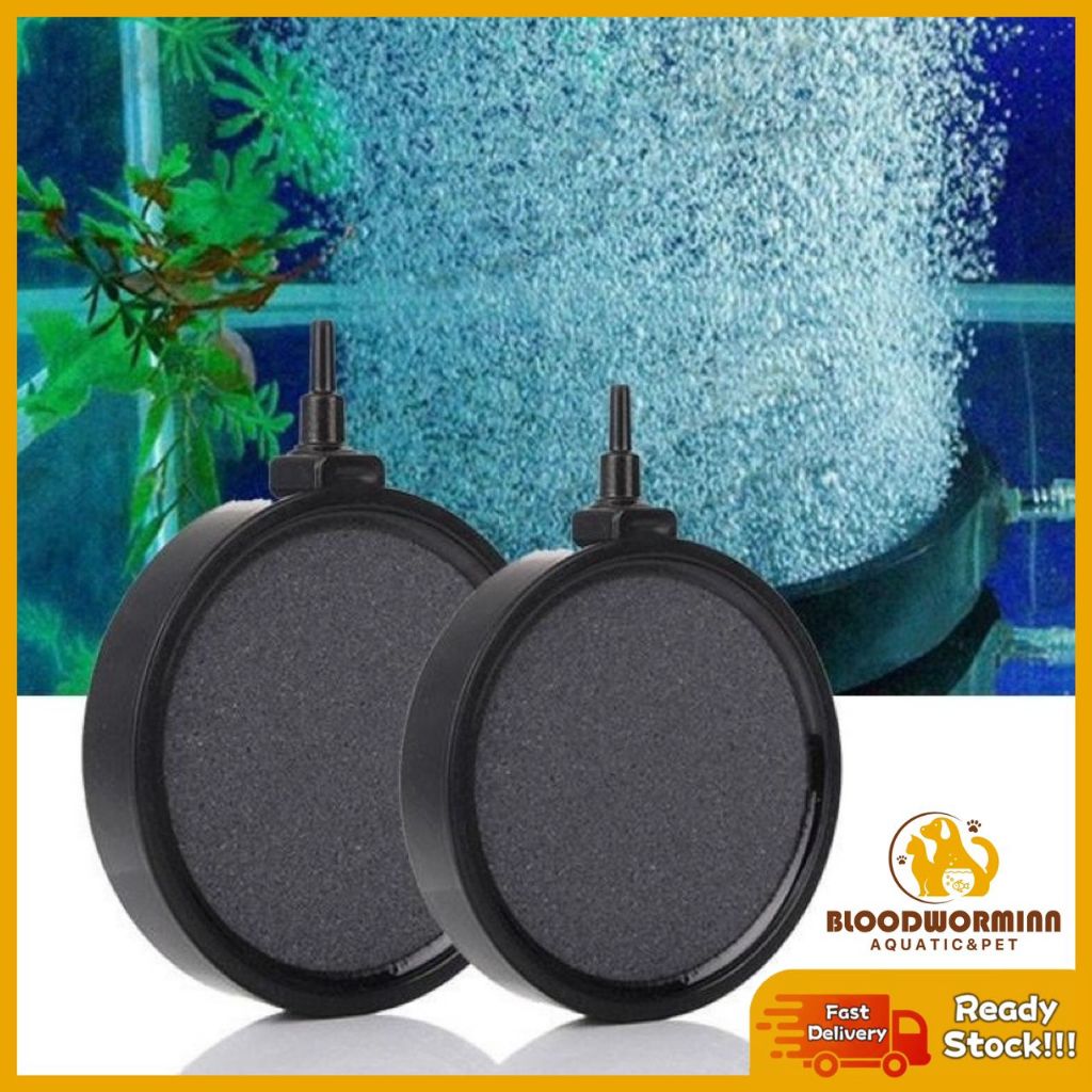 Aquarium Air Stone Disc 7.5 cm /10cm and 13cm Bubble Aeration for ...