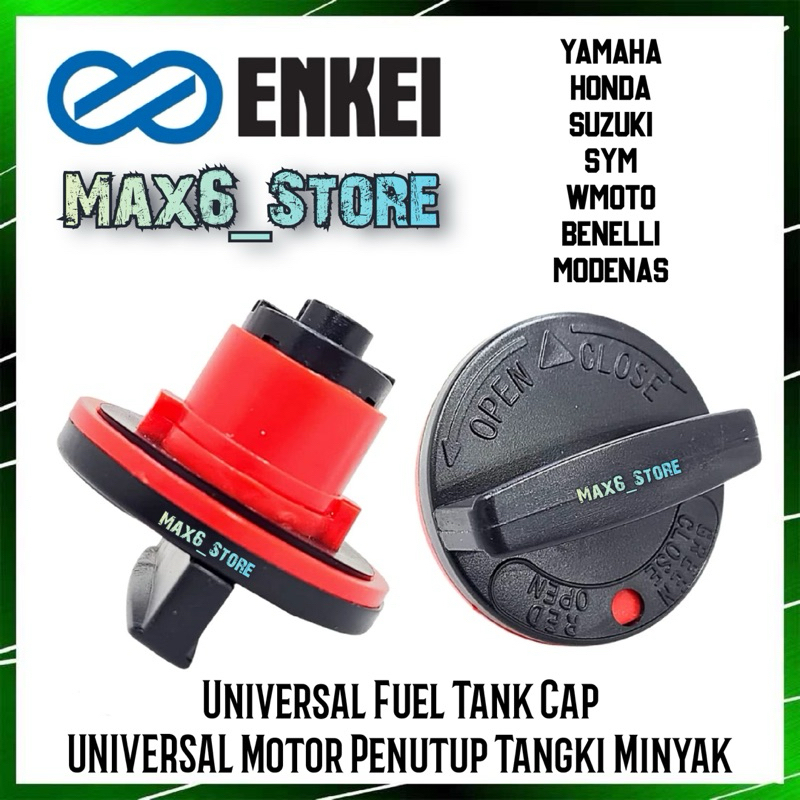 Universal Fuel Tank Cap Motorcycle Penutup Tangki Minyak Motor Honda ...
