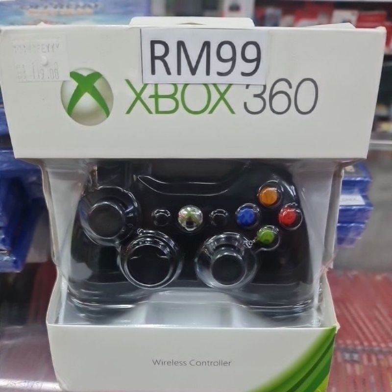 XBOX360 wireless controller new and sealed rm99 same as in the picture | Shopee Singapore