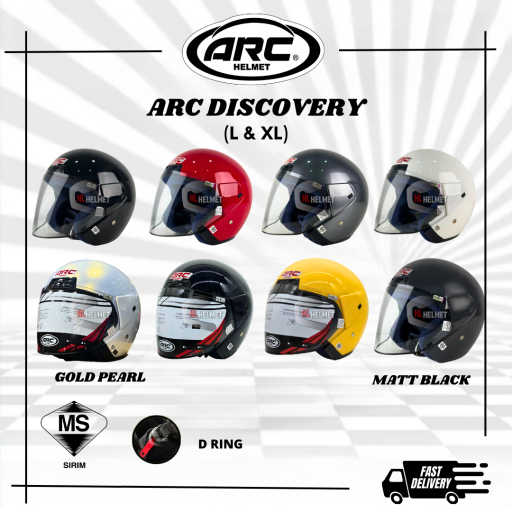 ARC DISCOVERY HELMET ARC FIBERGLASS ( HELMET ARC DISCOVERY FIBERGLASS ...
