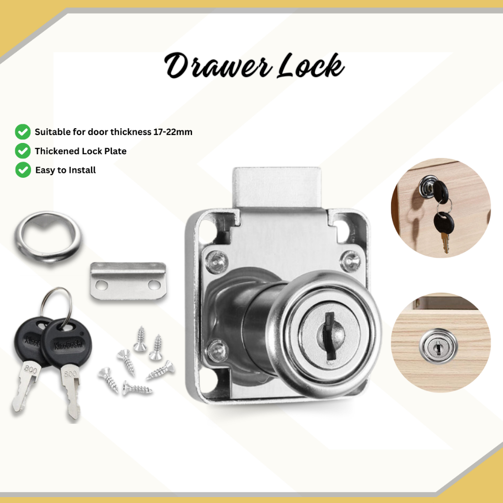 Cabinet Drawer Lock Wardrobe Cabinet Locker Square Lock Furniture ...
