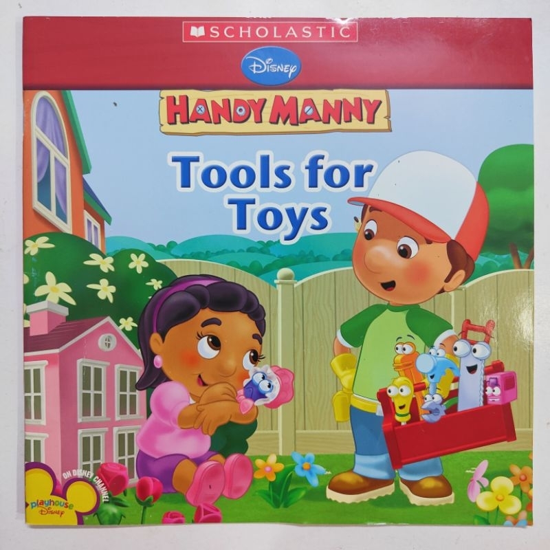 scholastic Disney Handy Manny English Children Boy Reading StoryBooks ...