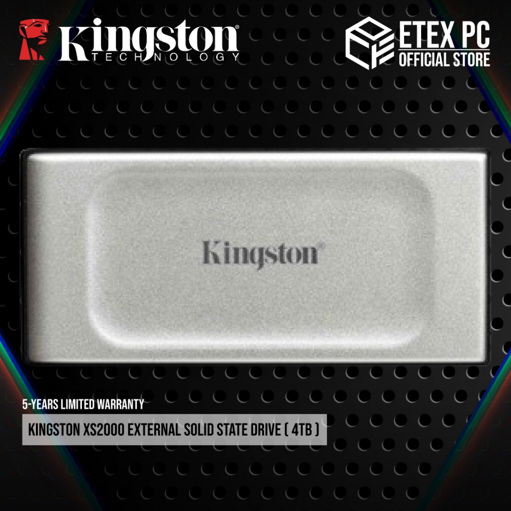 Kingston Xs2000 External Solid State Drive ( 4TB ) | Shopee Singapore