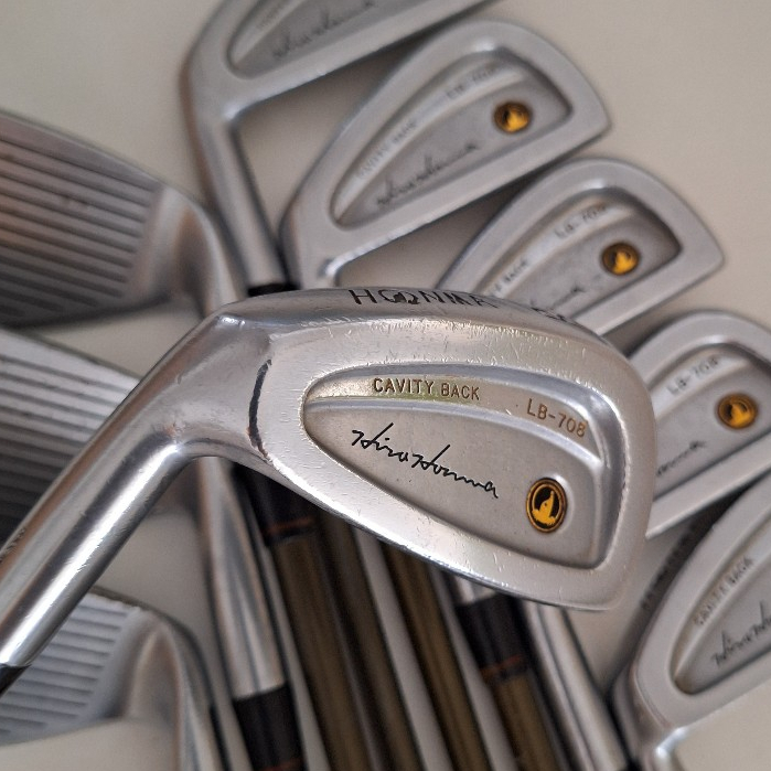 Honma LB-708 Cavity Back Left-Handed Graphite Irons Set ( 4 stars ) - 9 ...