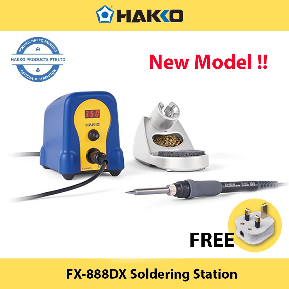 Hakko FX-888DX 240V Digital Soldering Station With Rotary Encoder 100W Welding DIY Station ...