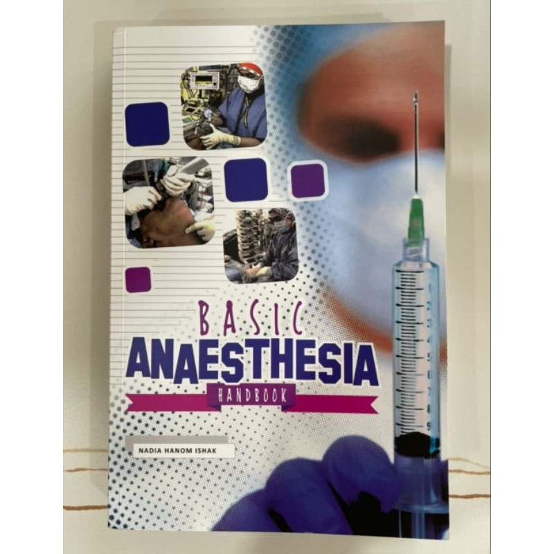 [NEW] Basic Anaesthesia Handbook (UiTM Press) | Shopee Singapore