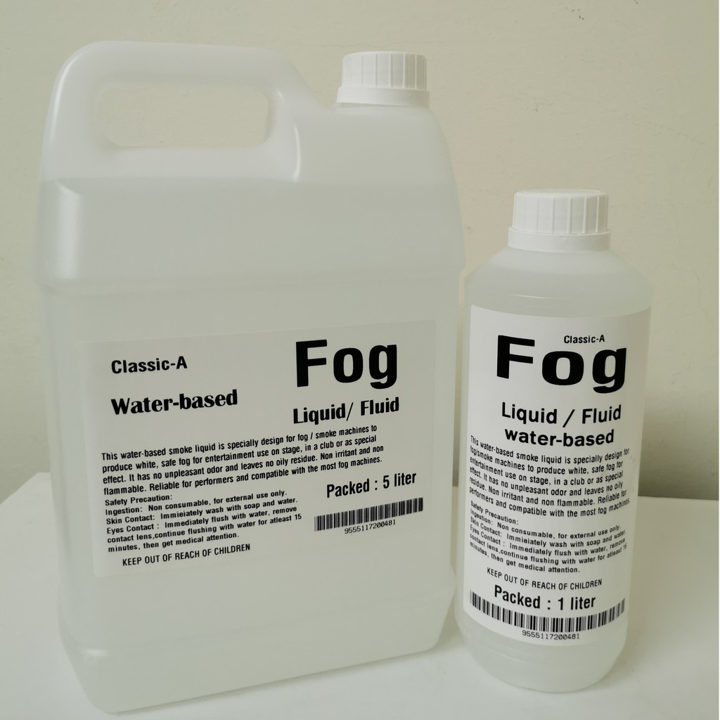 Fogging Liquid / Fluid ( Stage Smoke Effect ) 5 liter Stage Fog Liquid ...