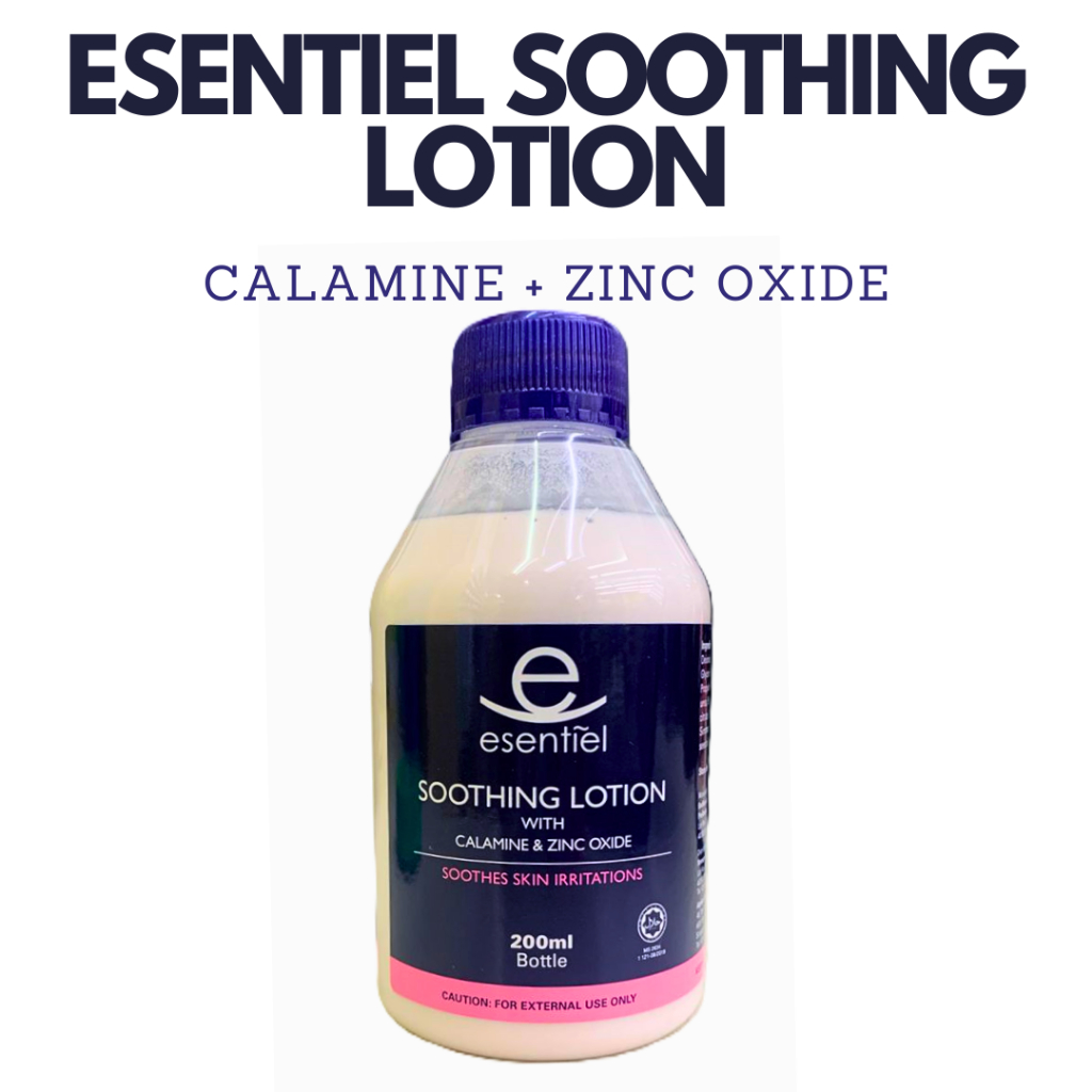 ESENTIEL Soothing Lotion 200ml (Calamine + Zinc Oxide) | Shopee Singapore