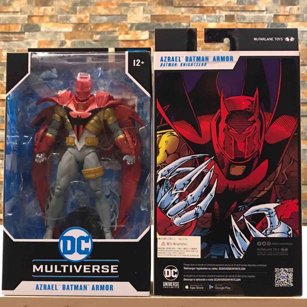 DC Multiverse Batman: Knightsend 7' Azrael Batman Armor (MISB) | Shopee Singapore