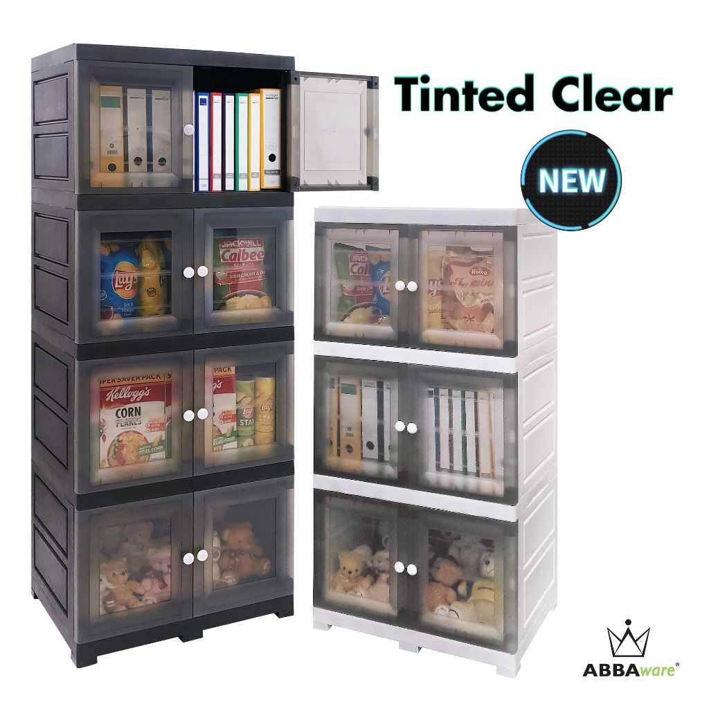 Abbaware Display Cabinet Transparent / Storage Cabinet Large Capacity ...