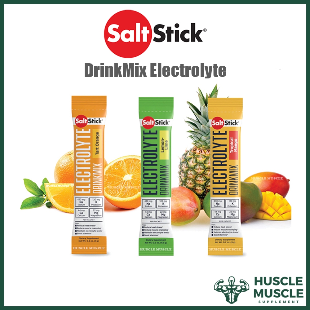 SaltStick DrinkMix Electrolyte Sachet - Prevent Cramping | Reduce Heat ...