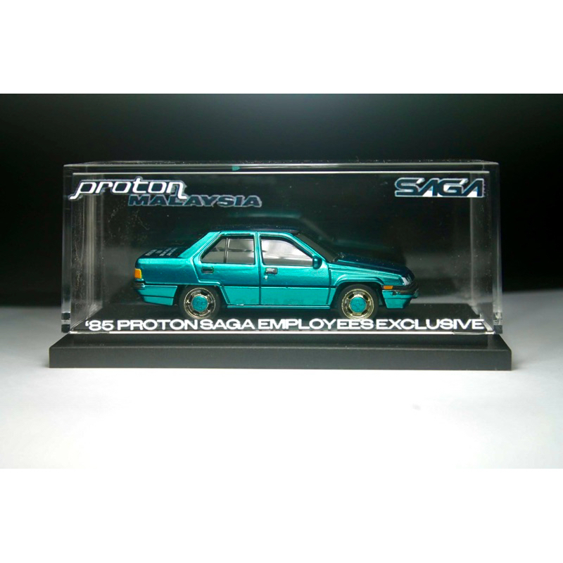 Hot wheels Proton Saga Custom made Turquoise metallic | Shopee Singapore