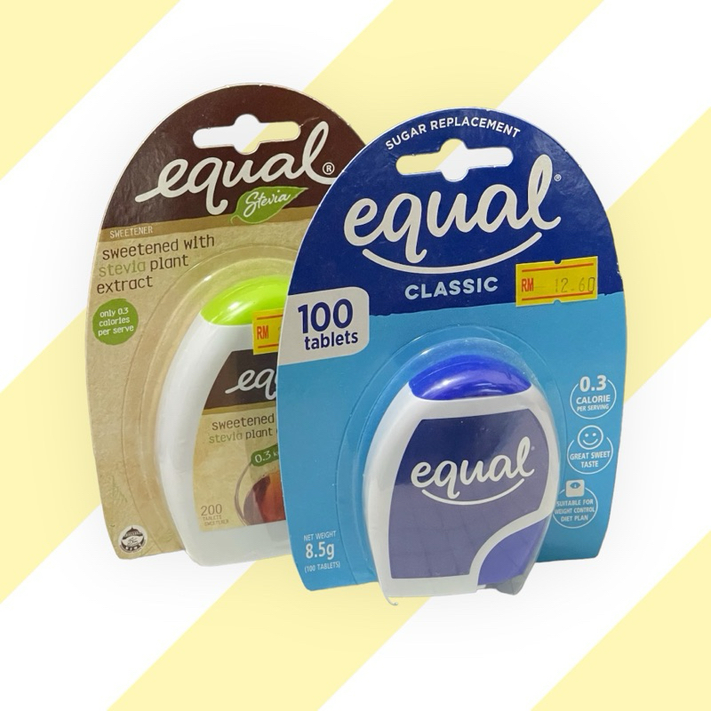 EQUAL Sugar Replacement | No Calorie Sweetener tablets | Shopee Singapore