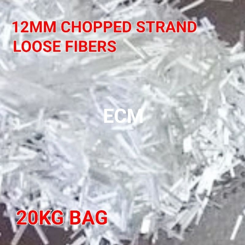 12MM LONG CHOPPED STRAND LOOSE FIBER / SHORT FIBER (20KG BAG) | Shopee ...