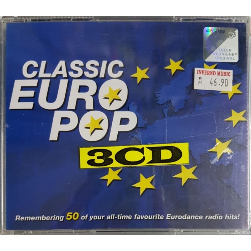 Classic Euro Pop - Various Artists Compilation 3CD | Shopee Singapore