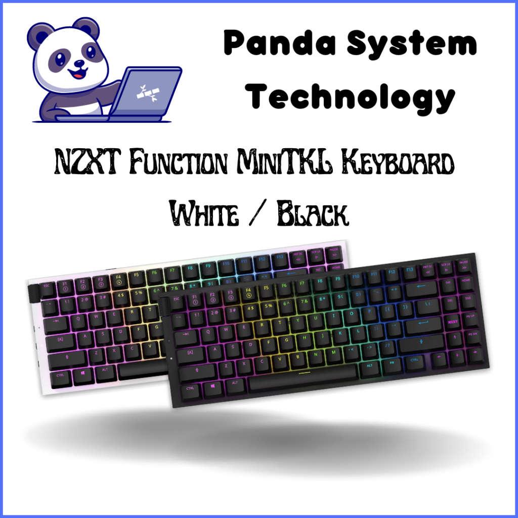NZXT Function MiniTKL Modular Mechanical Keyboard - Customizable, RGB ...
