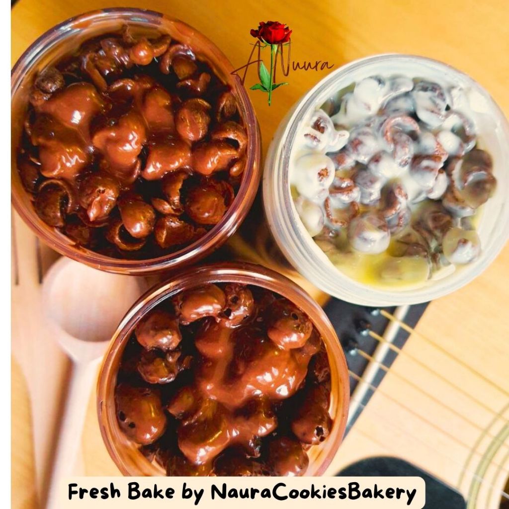 NAURA Choco Jar Bottle 300ml&600ml Mini coco crunch/KOKO Ballchoco ...