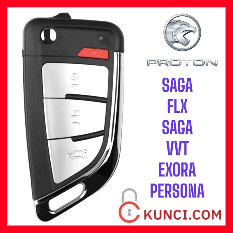 Proton EXORA SAGA BLM FLIP KEY Folding KEY | Shopee Singapore