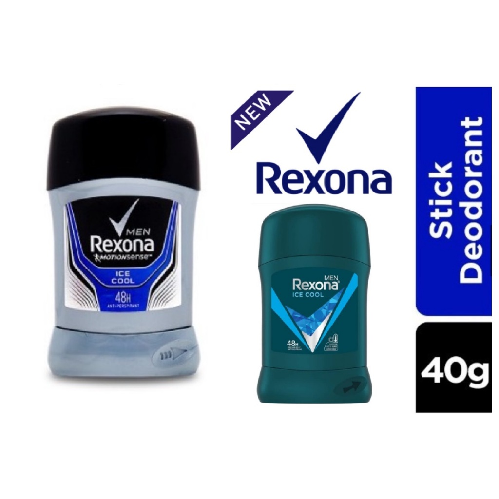 Rexona Dry Stick Men Ice Cool - 40G | Shopee Singapore