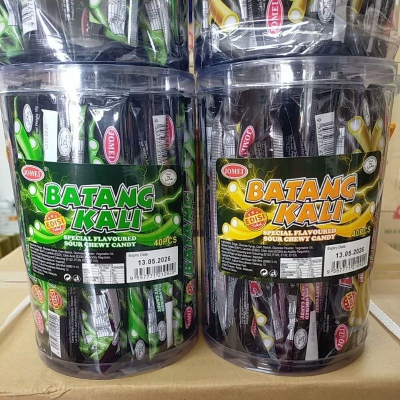 Jomei River Sour Chewy Candy Rod (Limited Edition)- 40pcs | Shopee ...