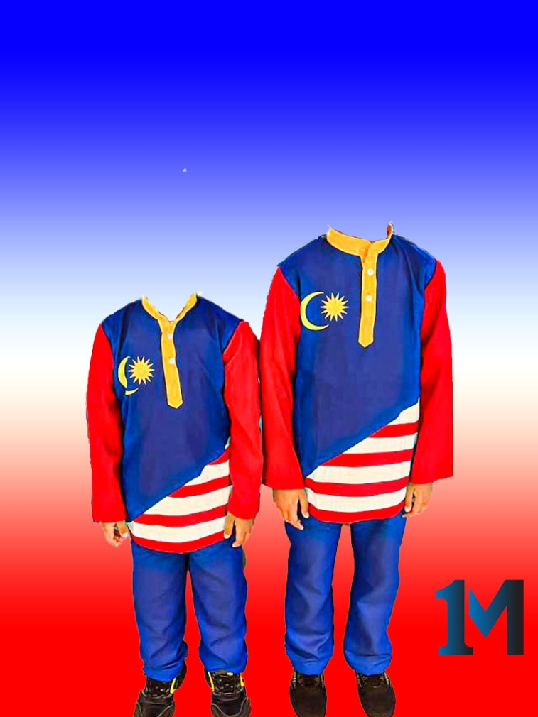 BAJU MERDEKA COMO CREPE 20245 BARU BOYS SET | Shopee Singapore