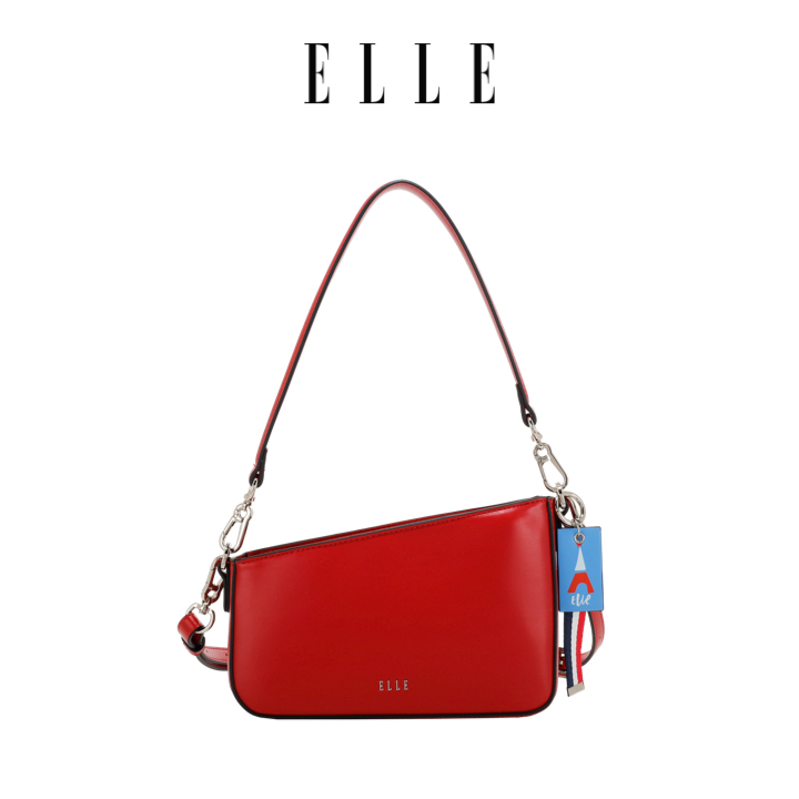 Elle Be Paris Shoulder Bag (2 Colors: Red, White) | Shopee Singapore