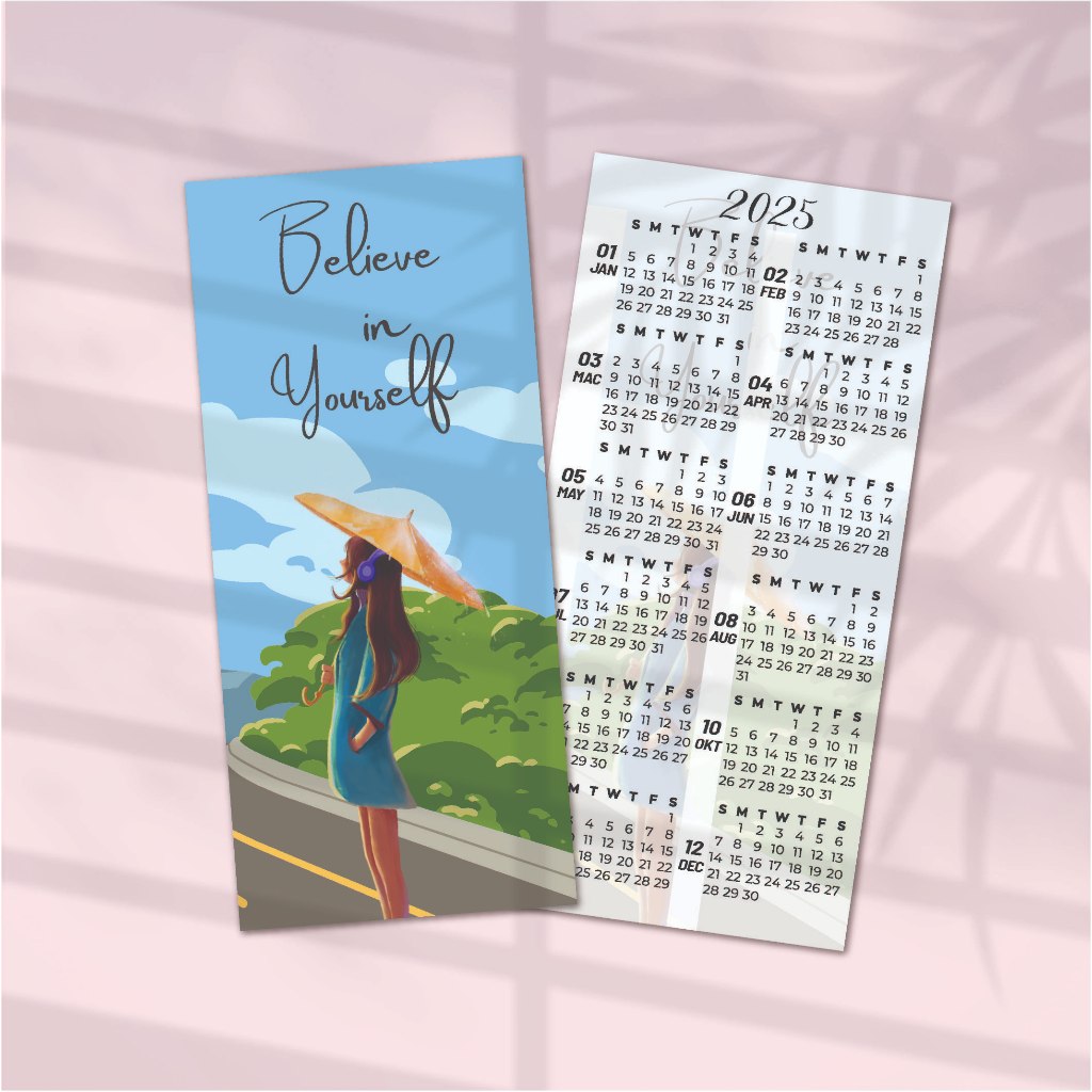 CALENDAR 2025/KALENDAR 2025 BOOKMARK / DOORGIFT / / STUDENT / TEACHER ...