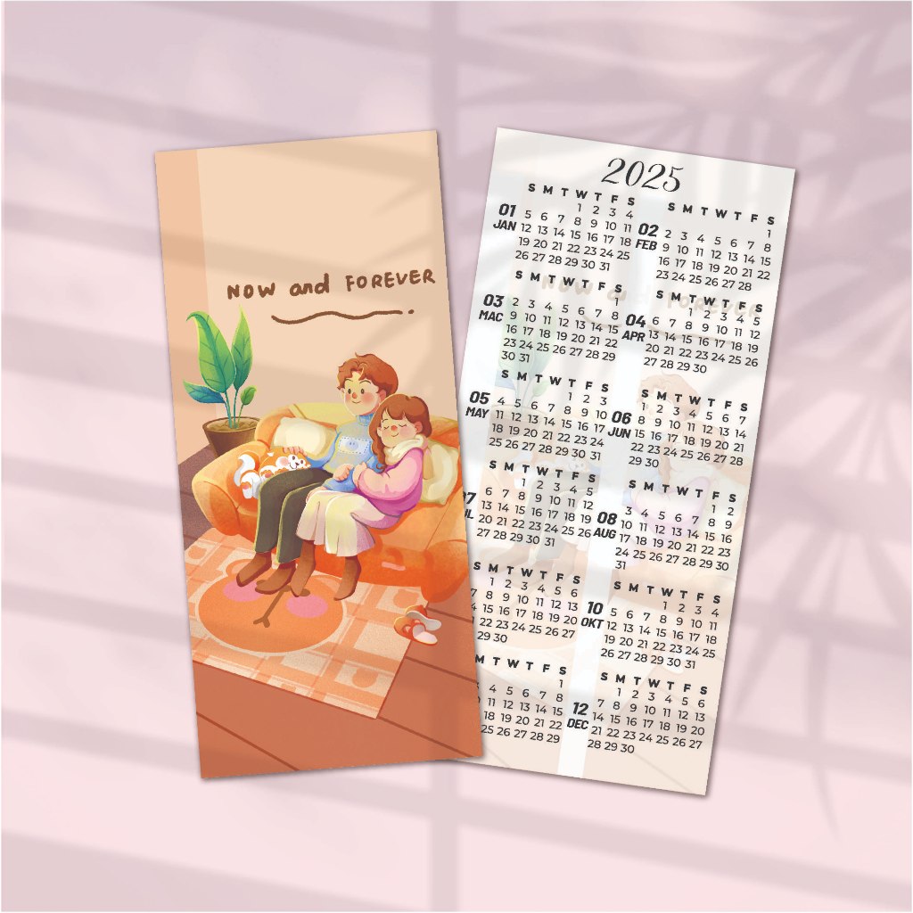 CALENDAR 2025/KALENDAR 2025 BOOKMARK / DOORGIFT / / STUDENT / TEACHER ...